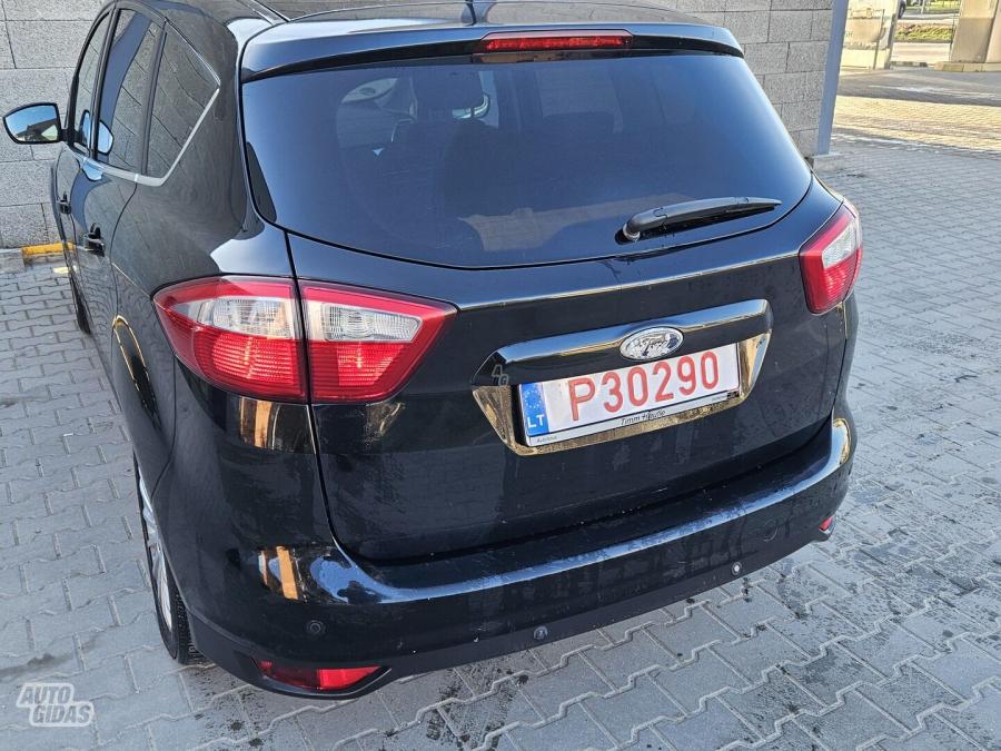 Melns Ford C-Max 2013 Kluonaliai, ar dzinēja tilpumu 2.00 L un nobraukumu 330 tūkst. km par 3570 €, foto 10 vietnē AUTOMOTO.COM.LV