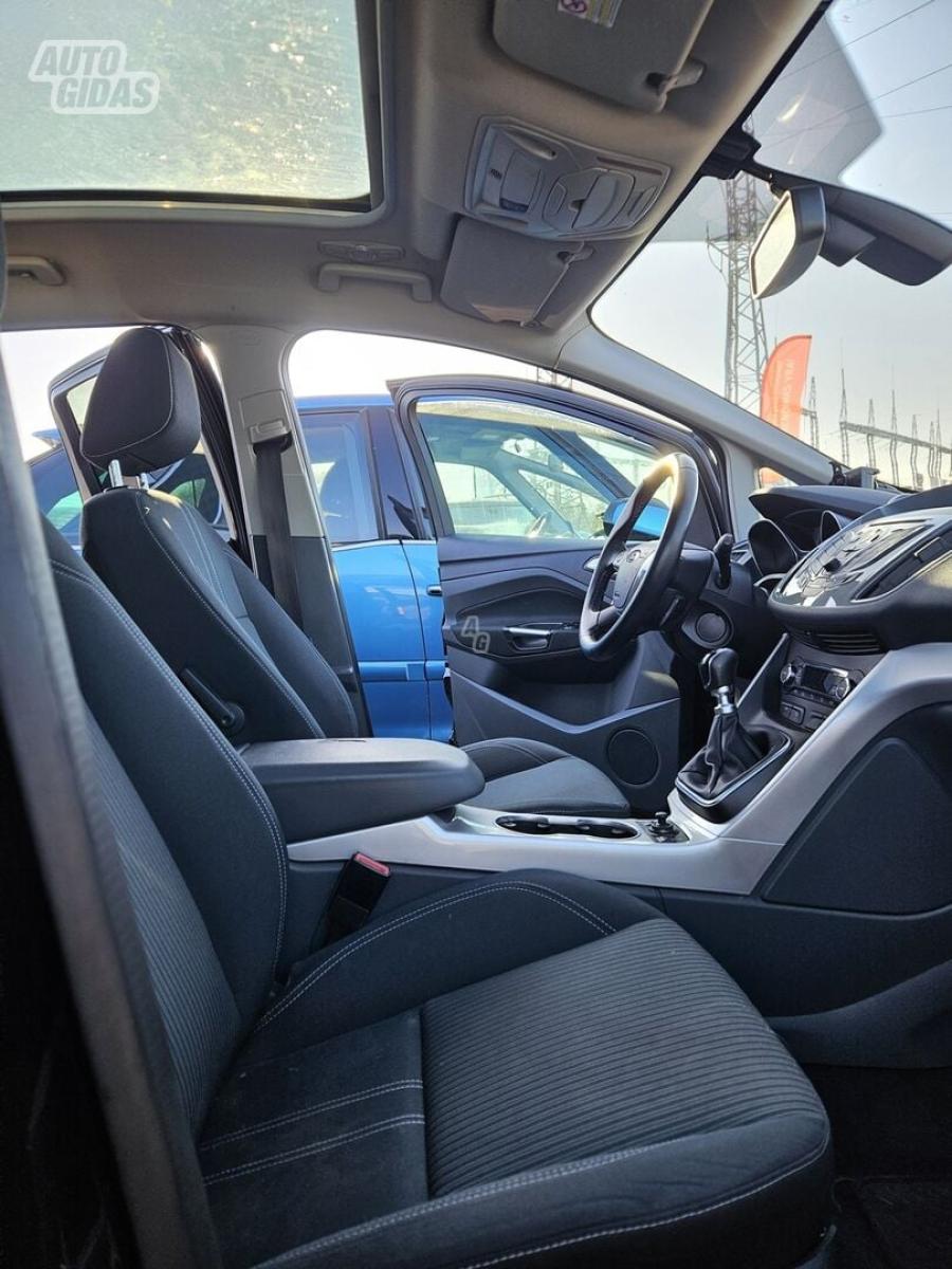 Melns Ford C-Max 2013 Kluonaliai, ar dzinēja tilpumu 2.00 L un nobraukumu 330 tūkst. km par 3570 €, foto 12 vietnē AUTOMOTO.COM.LV