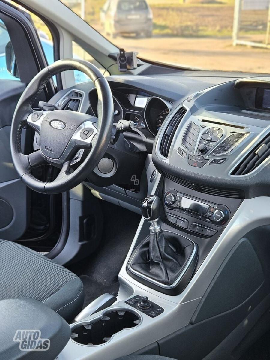 Melns Ford C-Max 2013 Kluonaliai, ar dzinēja tilpumu 2.00 L un nobraukumu 330 tūkst. km par 3570 €, foto 13 vietnē AUTOMOTO.COM.LV
