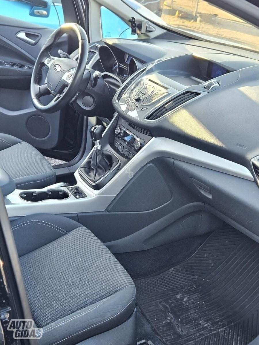 Melns Ford C-Max 2013 Kluonaliai, ar dzinēja tilpumu 2.00 L un nobraukumu 330 tūkst. km par 3570 €, foto 16 vietnē AUTOMOTO.COM.LV