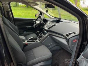 Black Ford C-Max 2013 in Riga, with an engine capacity of 1.60 L and mileage of 0 thousand km for 4799 €, photo 20 on AUTOMOTO.COM.LV
