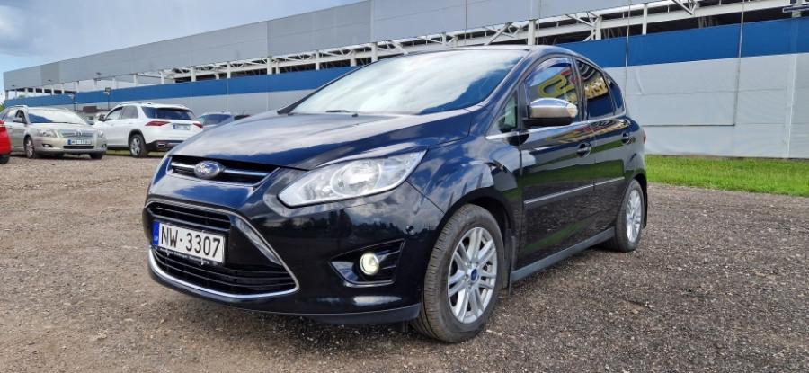 Black Ford C-Max 2013 in Riga, with an engine capacity of 1.60 L and mileage of 233 thousand km for 5550 €, photo 1 on AUTOMOTO.COM.LV