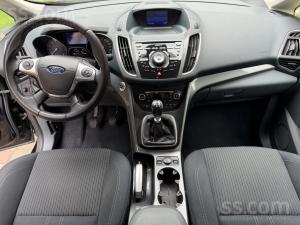 Black Ford C-Max 2013 in Valka, with an engine capacity of 1.60 L and mileage of 209 thousand km for 4995 €, photo 10 on AUTOMOTO.COM.LV