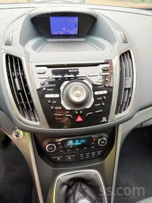 Black Ford C-Max 2013 in Valka, with an engine capacity of 1.60 L and mileage of 209 thousand km for 4995 €, photo 14 on AUTOMOTO.COM.LV