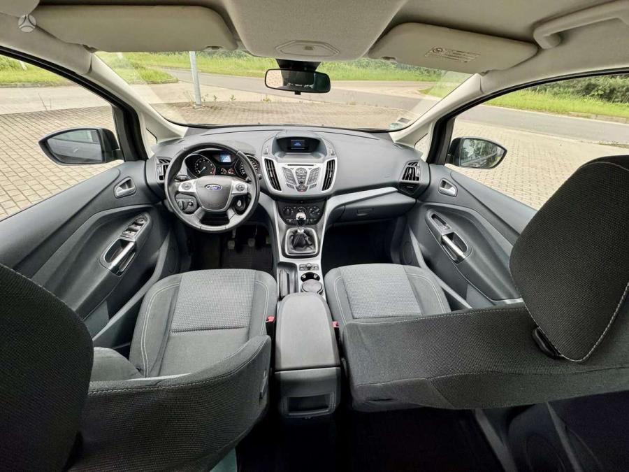 Black Ford C-Max 2013 in Kaunas, with an engine capacity of 1.00 L and mileage of 120 thousand km for 3990 €, photo 20 on AUTOMOTO.COM.LV