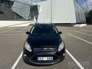 Melns Ford C-Max 2013 Rīga, ar dzinēja tilpumu 1.60 L un nobraukumu 256 tūkst. km par 3750 €, foto  vietnē AUTOMOTO.COM.LV