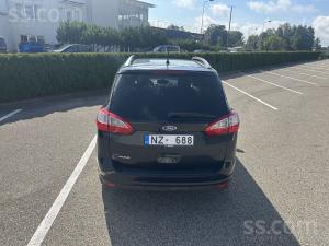 Melns Ford C-Max 2013 Rīga, ar dzinēja tilpumu 1.60 L un nobraukumu 256 tūkst. km par 3750 €, foto 6 vietnē AUTOMOTO.COM.LV