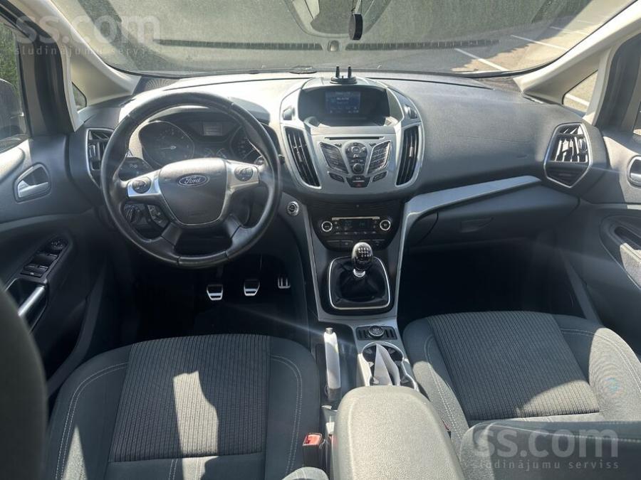 Melns Ford C-Max 2013 Rīga, ar dzinēja tilpumu 1.60 L un nobraukumu 256 tūkst. km par 3750 €, foto 13 vietnē AUTOMOTO.COM.LV