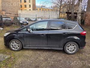 Melns Ford C-Max 2014 Rīga, ar dzinēja tilpumu 2.00 L un nobraukumu 130 tūkst. km par 3900 €, foto  vietnē AUTOMOTO.COM.LV
