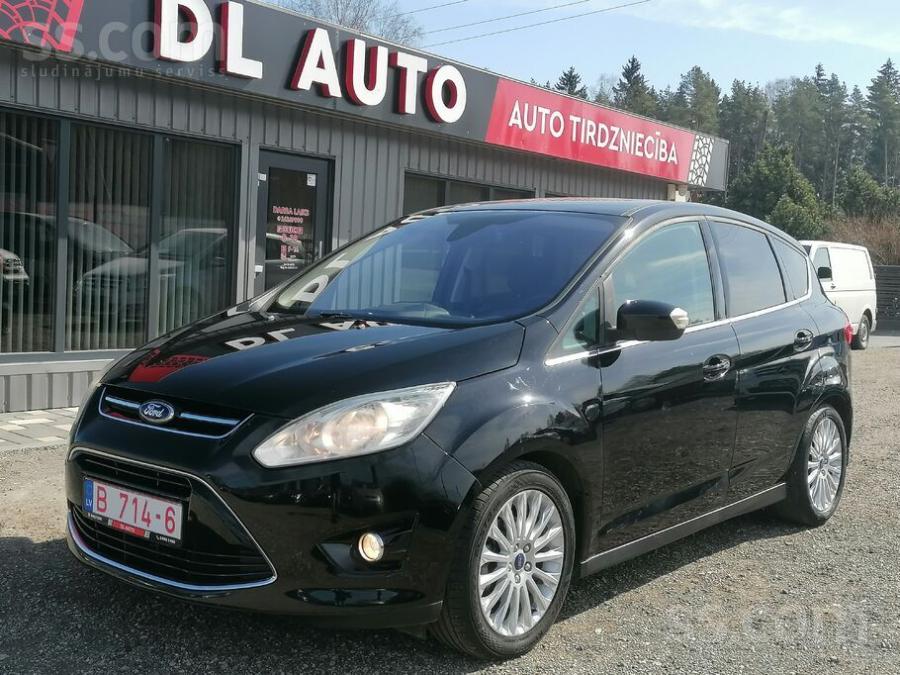 Melns Ford C-Max 2014 Valmiera, ar dzinēja tilpumu 1.00 L un nobraukumu 142 tūkst. km par 4690 €, foto 1 vietnē AUTOMOTO.COM.LV