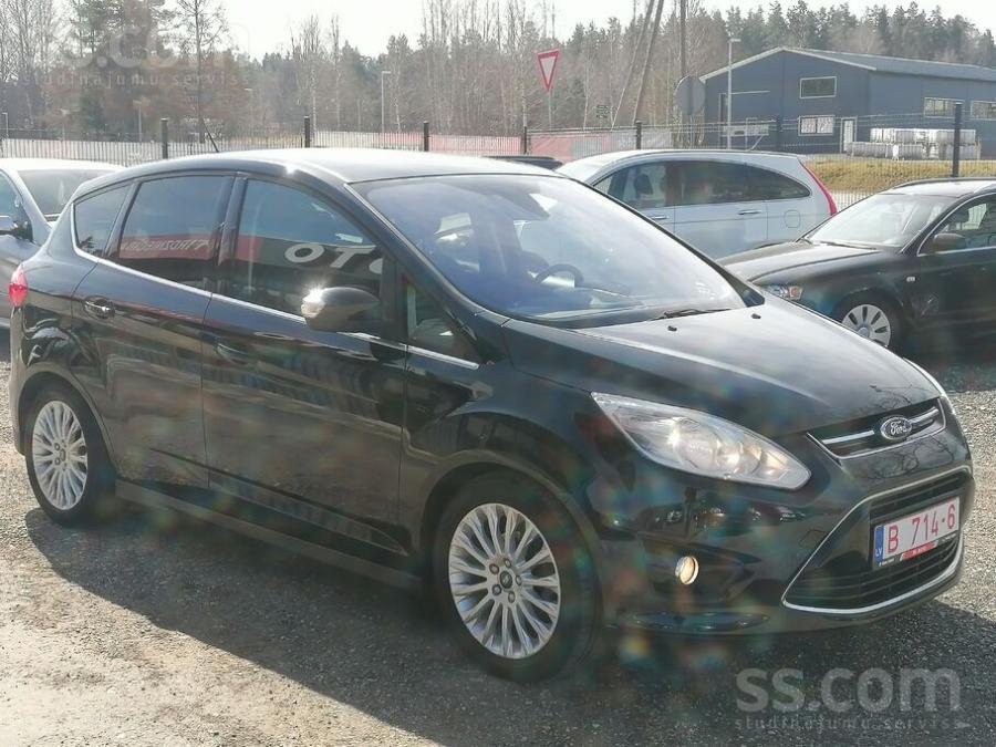 Melns Ford C-Max 2014 Valmiera, ar dzinēja tilpumu 1.00 L un nobraukumu 142 tūkst. km par 4690 €, foto 5 vietnē AUTOMOTO.COM.LV