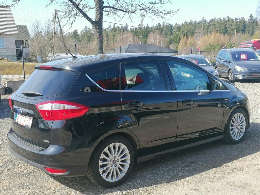 Melns Ford C-Max 2014 Valmiera, ar dzinēja tilpumu 1.00 L un nobraukumu 142 tūkst. km par 4690 €, foto 7 vietnē AUTOMOTO.COM.LV