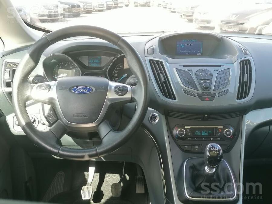 Melns Ford C-Max 2014 Valmiera, ar dzinēja tilpumu 1.00 L un nobraukumu 142 tūkst. km par 4690 €, foto 11 vietnē AUTOMOTO.COM.LV