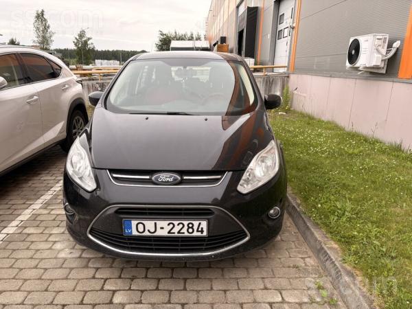 Black Ford C-Max 2014 in Riga, with an engine capacity of 1.00 L and mileage of 209 thousand km for 4000 €, photo 1 on AUTOMOTO.COM.LV