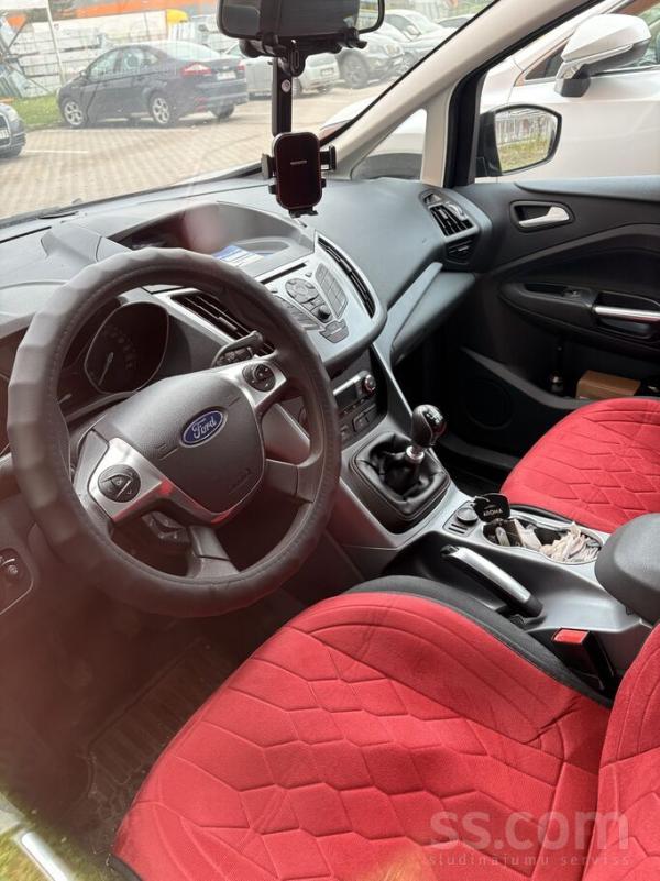 Black Ford C-Max 2014 in Riga, with an engine capacity of 1.00 L and mileage of 209 thousand km for 4000 €, photo 5 on AUTOMOTO.COM.LV