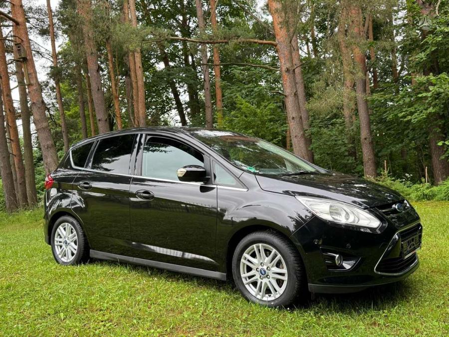 Black Ford C-Max 2014 in Utena, with an engine capacity of 2.00 L and mileage of 130 thousand km for 4650 €, photo 20 on AUTOMOTO.COM.LV