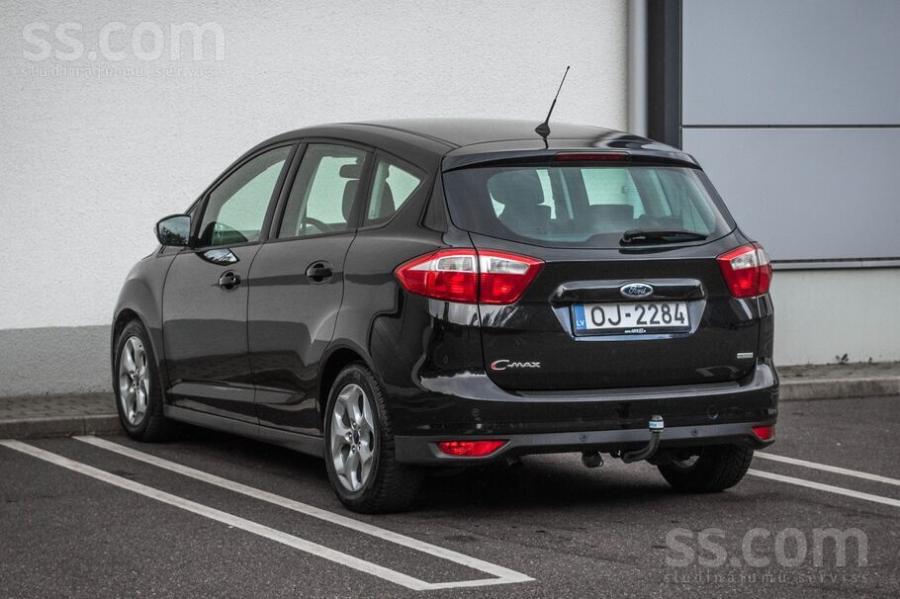 Melns Ford C-Max 2014 Rīga, ar dzinēja tilpumu 1.00 L un nobraukumu 210 tūkst. km par 3950 €, foto 7 vietnē AUTOMOTO.COM.LV