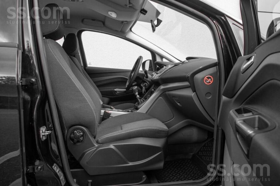 Melns Ford C-Max 2014 Rīga, ar dzinēja tilpumu 1.00 L un nobraukumu 210 tūkst. km par 3950 €, foto 9 vietnē AUTOMOTO.COM.LV