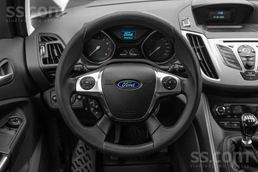 Melns Ford C-Max 2014 Rīga, ar dzinēja tilpumu 1.00 L un nobraukumu 210 tūkst. km par 3950 €, foto 16 vietnē AUTOMOTO.COM.LV