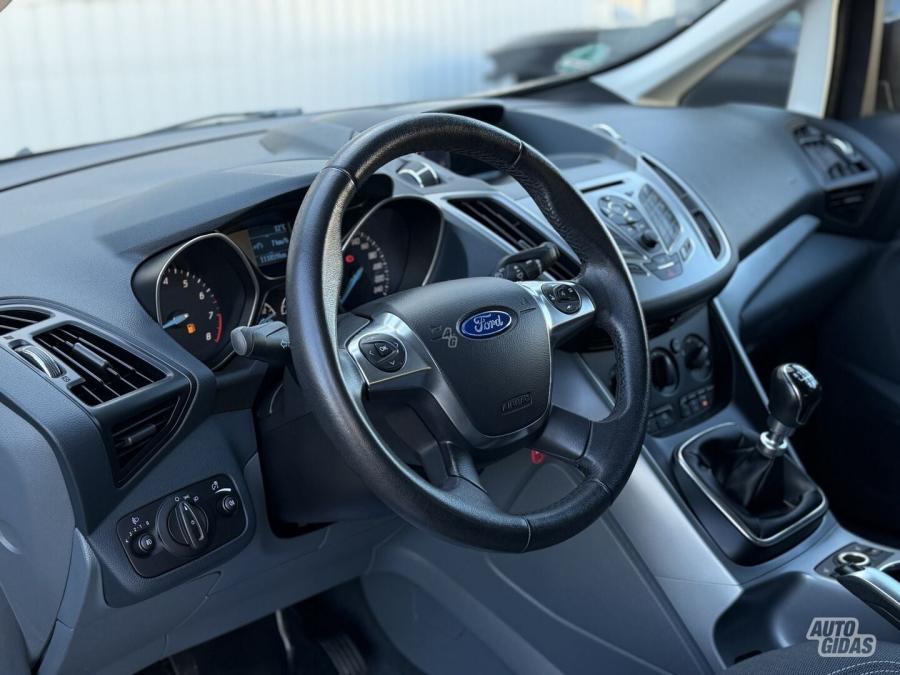 Black Ford C-Max 2014 in Kretinga, with an engine capacity of 1.00 L and mileage of 111 thousand km for 5000 €, photo 14 on AUTOMOTO.COM.LV