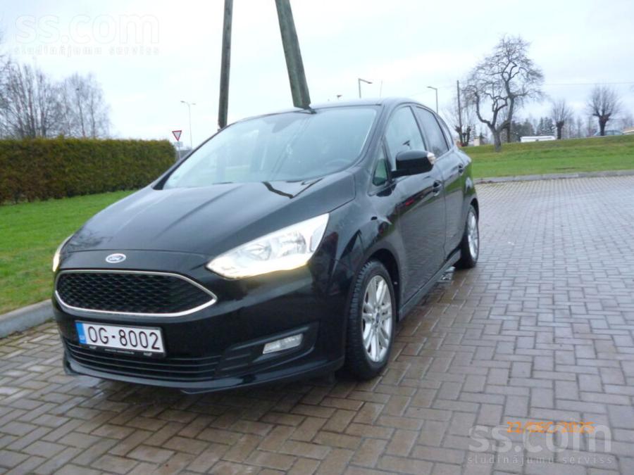 Black Ford C-Max 2015 in Ogre, with an engine capacity of 1.50 L and mileage of 254 thousand km for 5800 €, photo 1 on AUTOMOTO.COM.LV
