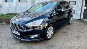 Melns Ford C-Max 2016 Tukums, ar dzinēja tilpumu 1.50 L un nobraukumu 177 tūkst. km par 6800 €, foto  vietnē AUTOMOTO.COM.LV
