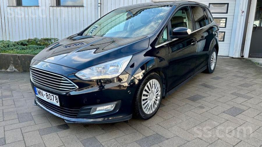Melns Ford C-Max 2016 Tukums, ar dzinēja tilpumu 1.50 L un nobraukumu 177 tūkst. km par 6800 €, foto 1 vietnē AUTOMOTO.COM.LV