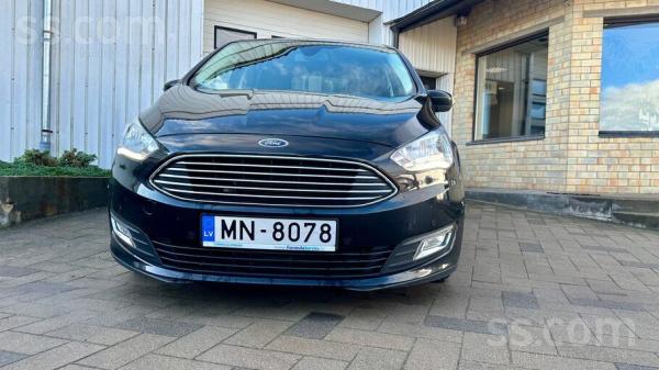 Black Ford C-Max 2016 in Tukums, with an engine capacity of 1.50 L and mileage of 177 thousand km for 6800 €, photo 3 on AUTOMOTO.COM.LV