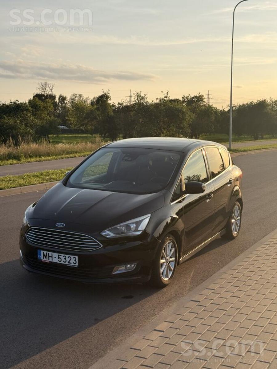 Melns Ford C-Max 2016 Rīga, ar dzinēja tilpumu 1.50 L un nobraukumu 308 tūkst. km par 5990 €, foto 3 vietnē AUTOMOTO.COM.LV
