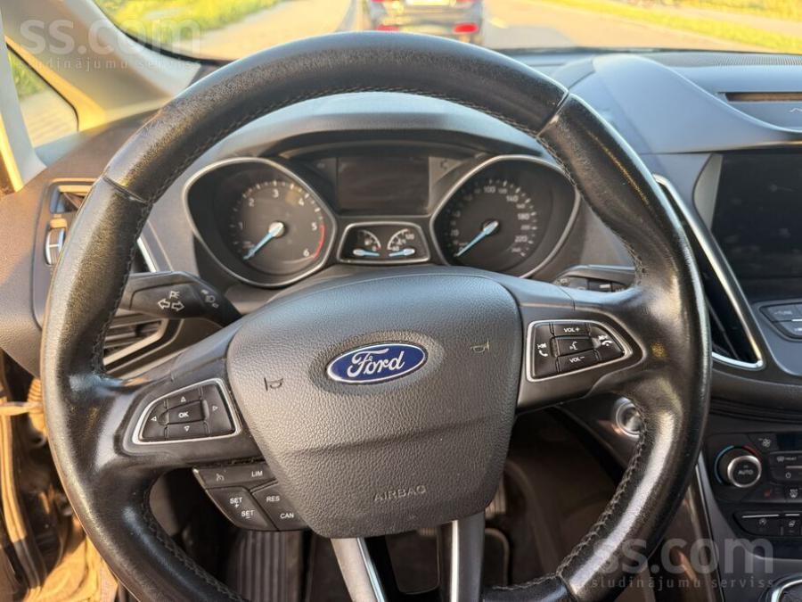 Melns Ford C-Max 2016 Rīga, ar dzinēja tilpumu 1.50 L un nobraukumu 308 tūkst. km par 5990 €, foto 15 vietnē AUTOMOTO.COM.LV