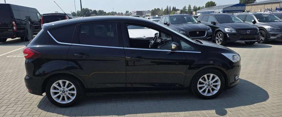 Black Ford C-Max 2016 in Taurage, with an engine capacity of 1.00 L and mileage of 145 thousand km for 4600 €, photo 8 on AUTOMOTO.COM.LV