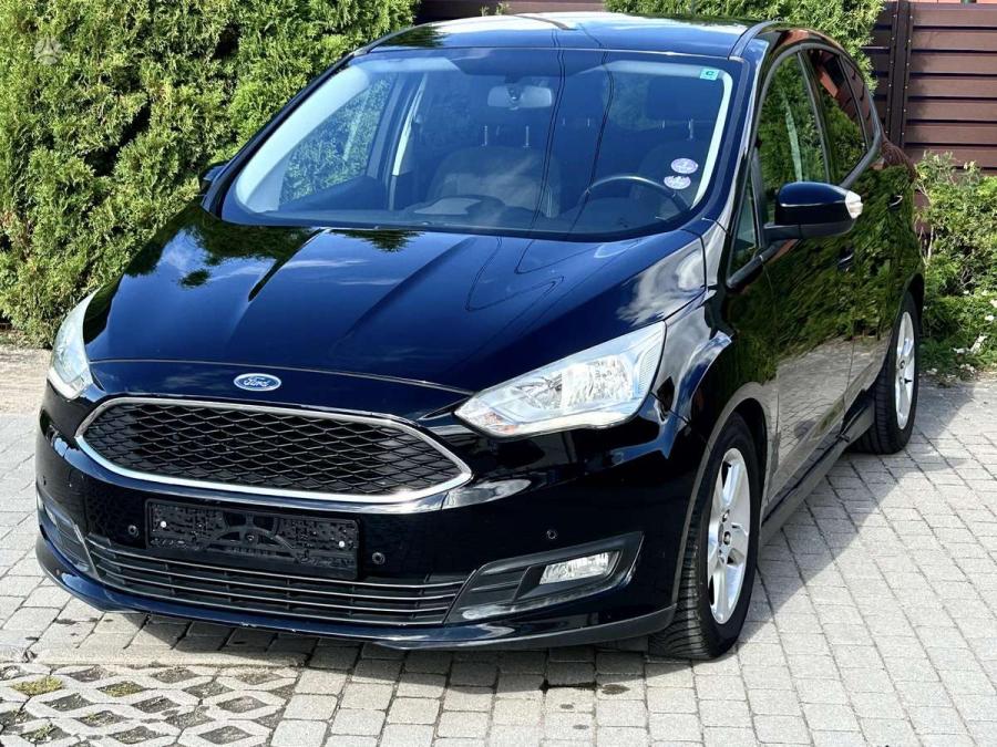 Melns Ford C-Max 2016 Kretinga, ar dzinēja tilpumu 1.00 L un nobraukumu 107 tūkst. km par 5800 €, foto 4 vietnē AUTOMOTO.COM.LV