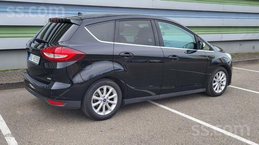 Melns Ford C-Max 2017 Rīga, ar dzinēja tilpumu 1.00 L un nobraukumu 110 tūkst. km par 15500 €, foto 14 vietnē AUTOMOTO.COM.LV