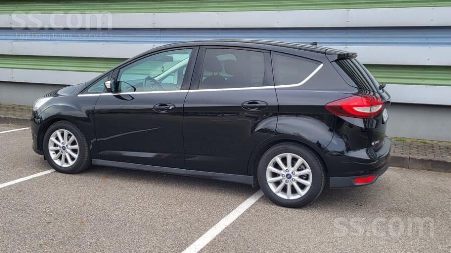 Melns Ford C-Max 2017 Rīga, ar dzinēja tilpumu 1.00 L un nobraukumu 110 tūkst. km par 15500 €, foto 16 vietnē AUTOMOTO.COM.LV