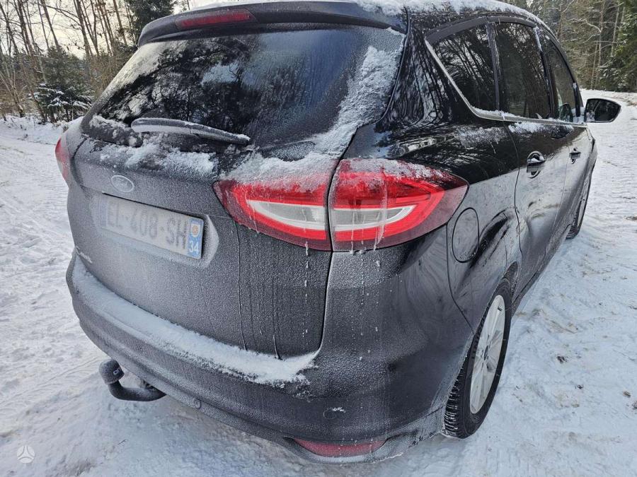 Melns Ford C-Max 2017 Tauragė, ar dzinēja tilpumu 1.50 L un nobraukumu 230 tūkst. km par 5900 €, foto 18 vietnē AUTOMOTO.COM.LV