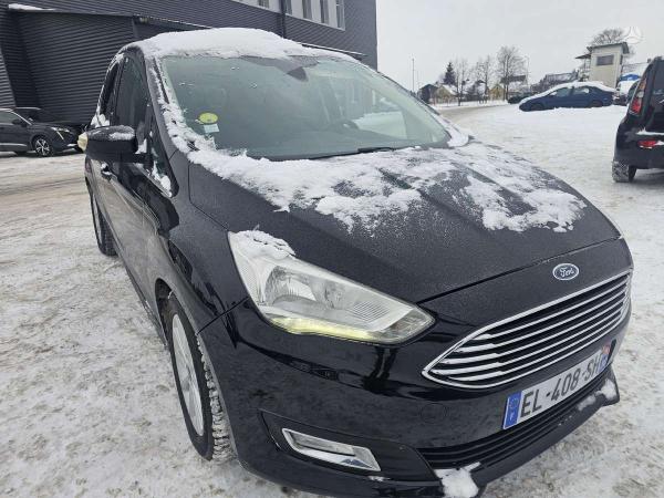 Black Ford C-Max 2017 in Taurage, with an engine capacity of 1.50 L and mileage of 265 thousand km for 5700 €, photo 8 on AUTOMOTO.COM.LV