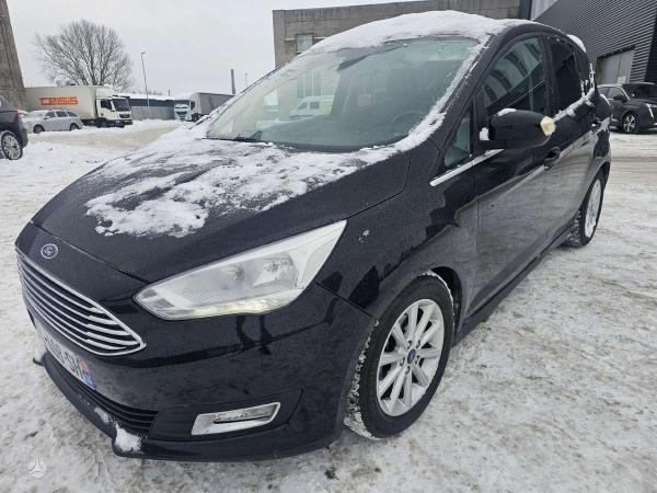 Black Ford C-Max 2017 in Taurage, with an engine capacity of 1.50 L and mileage of 265 thousand km for 5700 €, photo 10 on AUTOMOTO.COM.LV