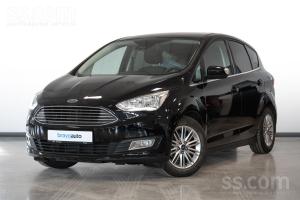 Black Ford C-Max 2018 in Riga, with an engine capacity of 1.00 L and mileage of 96 thousand km for 8990 €, photo  on AUTOMOTO.COM.LV