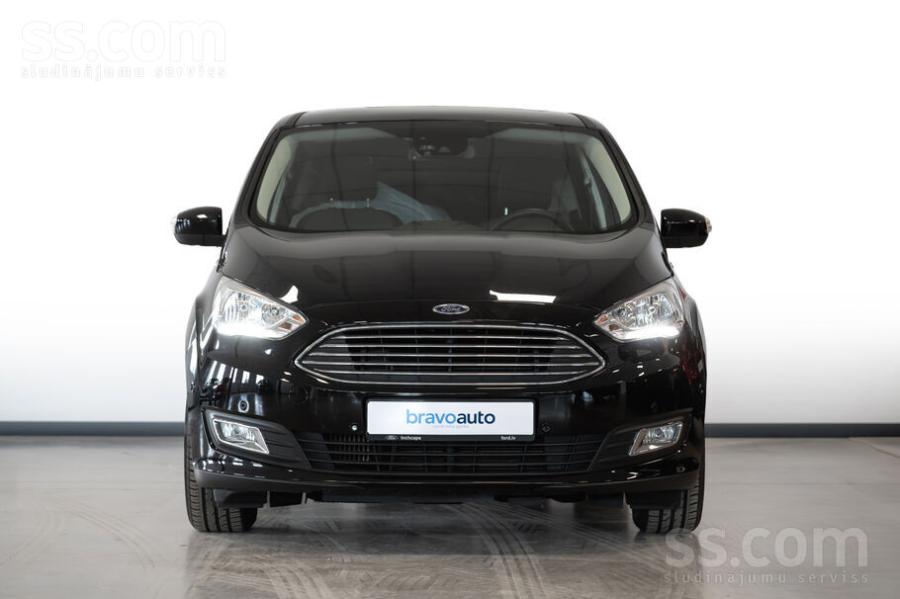 Black Ford C-Max 2018 in Riga, with an engine capacity of 1.00 L and mileage of 96 thousand km for 8990 €, photo 3 on AUTOMOTO.COM.LV