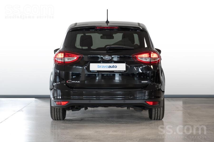 Black Ford C-Max 2018 in Riga, with an engine capacity of 1.00 L and mileage of 96 thousand km for 8990 €, photo 6 on AUTOMOTO.COM.LV