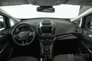 Black Ford C-Max 2018 in Riga, with an engine capacity of 1.00 L and mileage of 96 thousand km for 8990 €, photo 8 on AUTOMOTO.COM.LV
