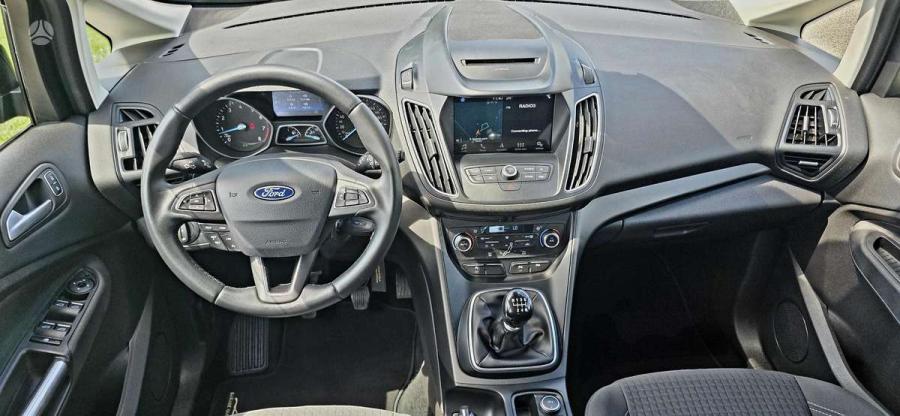 Black Ford C-Max 2019 in Siauliai, with an engine capacity of 1.00 L and mileage of 56 thousand km for 7750 €, photo 30 on AUTOMOTO.COM.LV