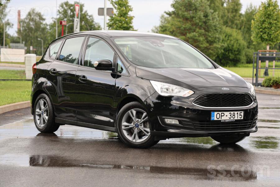 Black Ford C-Max 2019 in Jelgava, with an engine capacity of 1.00 L and mileage of 0 thousand km for 8750 €, photo 4 on AUTOMOTO.COM.LV