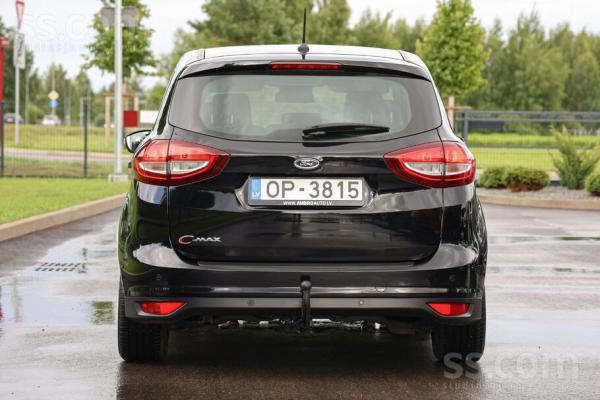 Black Ford C-Max 2019 in Jelgava, with an engine capacity of 1.00 L and mileage of 0 thousand km for 8750 €, photo 5 on AUTOMOTO.COM.LV