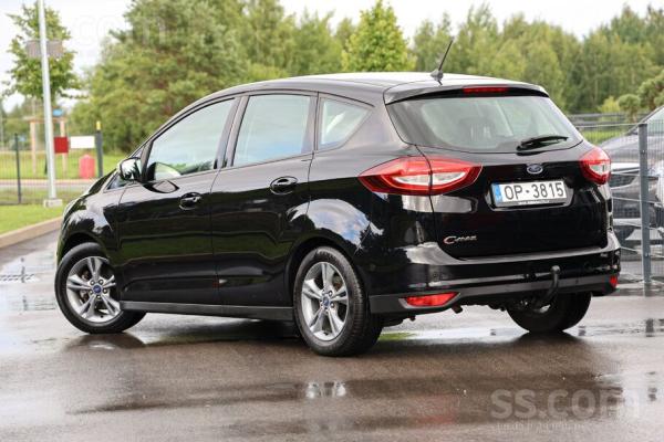 Black Ford C-Max 2019 in Jelgava, with an engine capacity of 1.00 L and mileage of 0 thousand km for 8750 €, photo 6 on AUTOMOTO.COM.LV