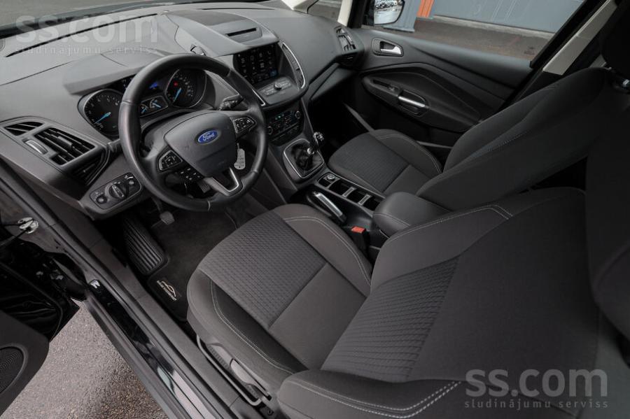 Black Ford C-Max 2019 in Jelgava, with an engine capacity of 1.00 L and mileage of 0 thousand km for 8750 €, photo 9 on AUTOMOTO.COM.LV