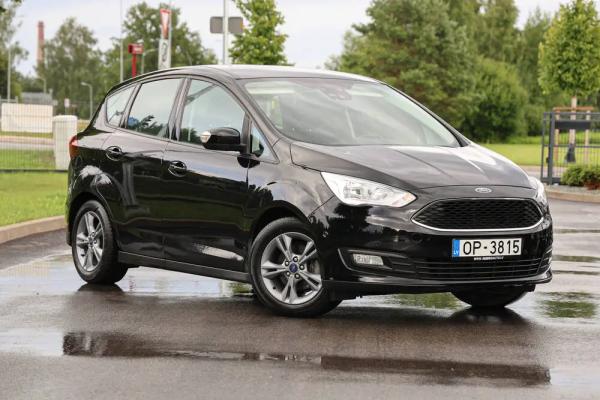 Black Ford C-Max 2019 in Jelgava, with an engine capacity of 1.00 L and mileage of 56 thousand km for 8750 €, photo 3 on AUTOMOTO.COM.LV