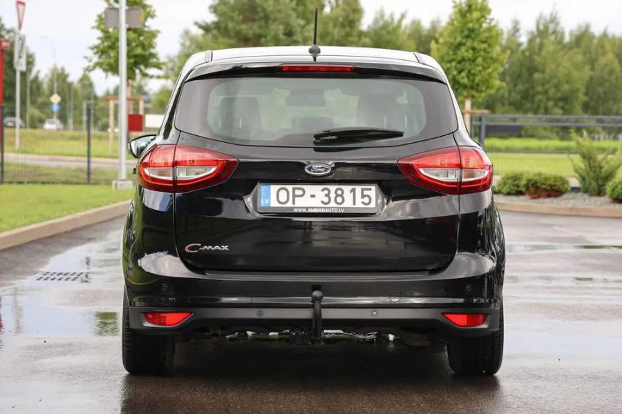 Black Ford C-Max 2019 in Jelgava, with an engine capacity of 1.00 L and mileage of 56 thousand km for 8750 €, photo 6 on AUTOMOTO.COM.LV