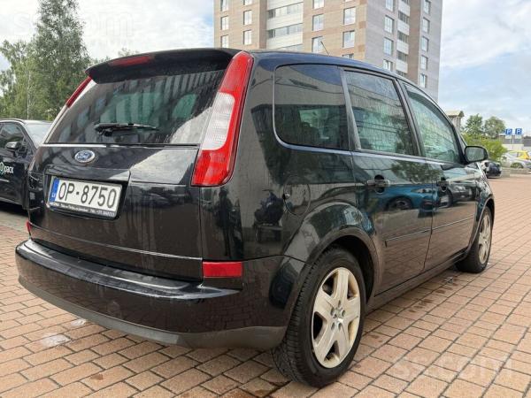 Black Ford C-Max 2007 in Riga, with an engine capacity of 1.60 L and mileage of 0 thousand km for 2500 €, photo 4 on AUTOMOTO.COM.LV