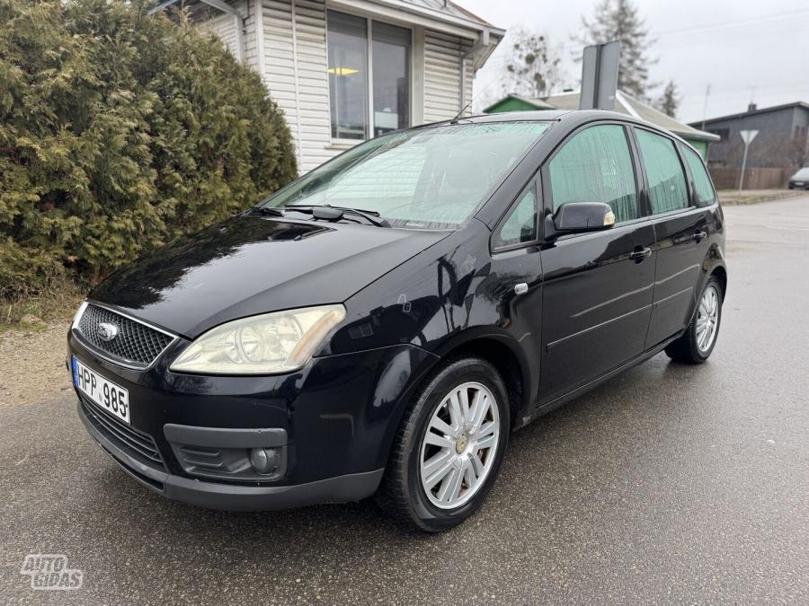 Black Ford C-Max 2004 in Kaunas, with an engine capacity of 2.00 L and mileage of 265 thousand km for 900 €, photo 11 on AUTOMOTO.COM.LV